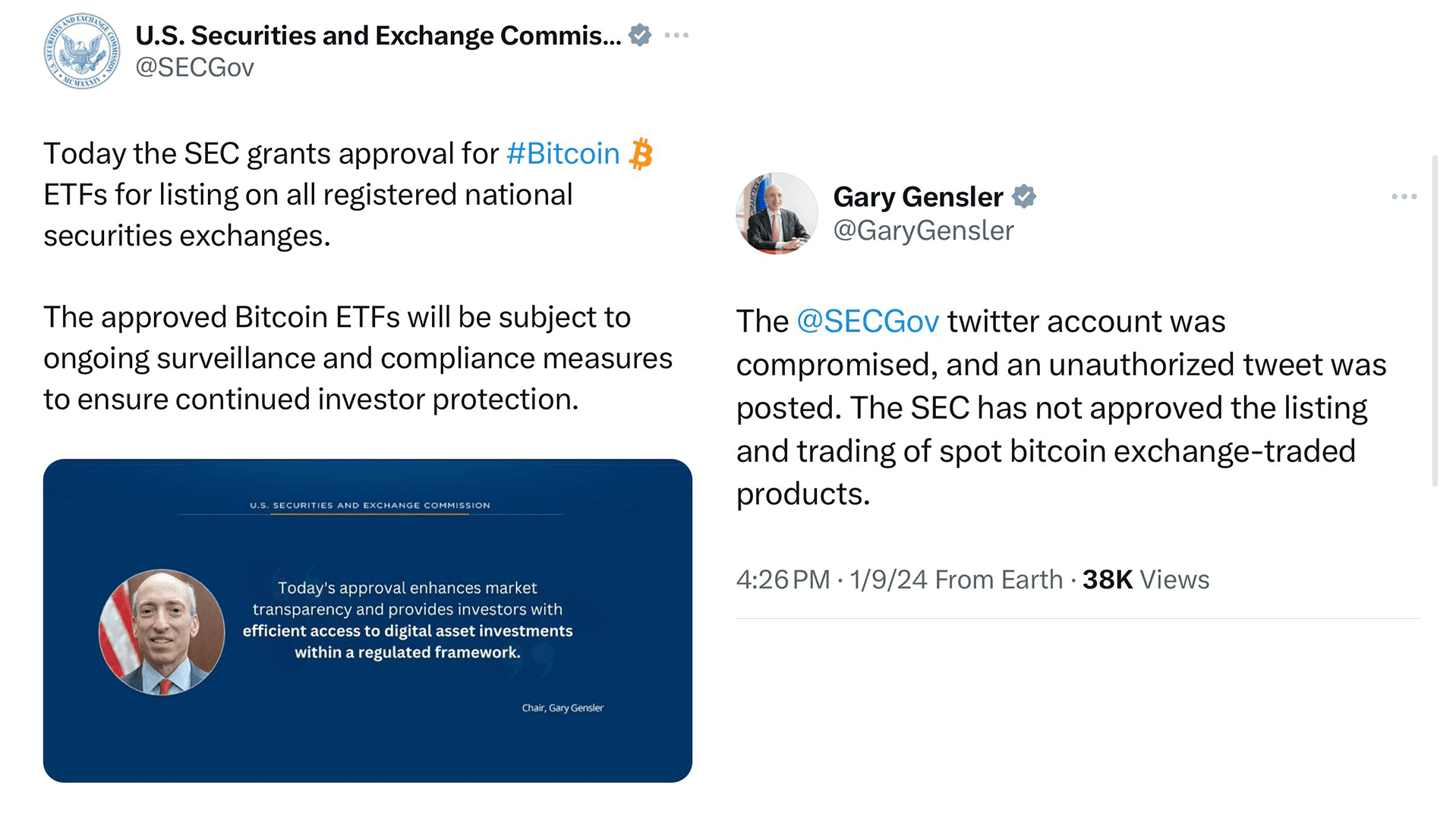 Harga BTC Anjlok Usai Klarifikasi Twitter SEC di Hack, Apakah ...